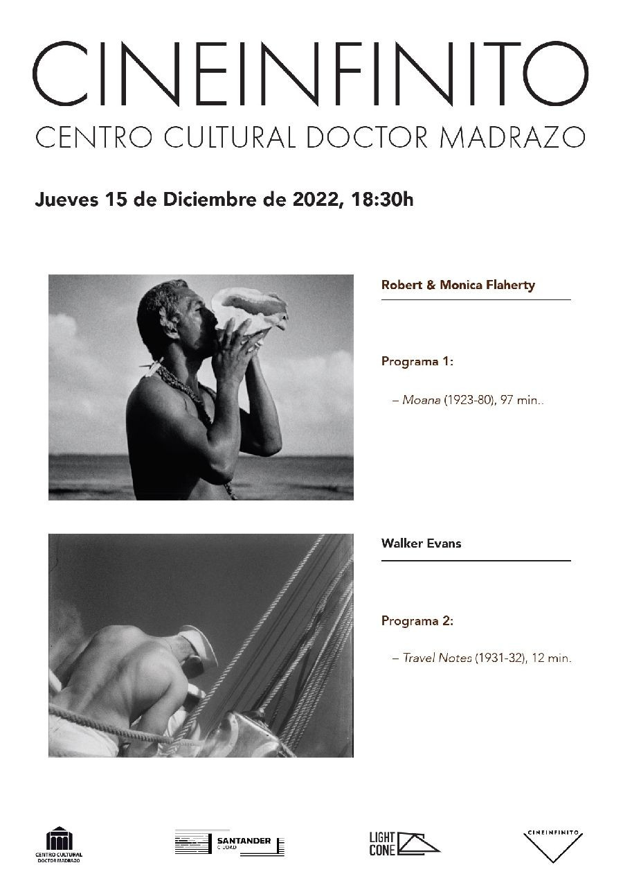 El cine documental de Robert y Mónica Flaherty, Walker Evans y Lionel ...
