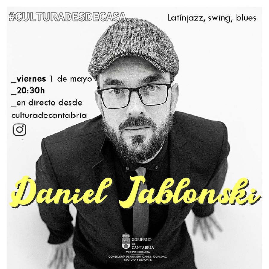 El músico Daniel Jablonski ofrece hoy una actuación `on line` en el ...